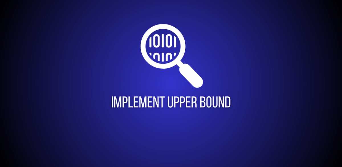 Implement Upper Bound